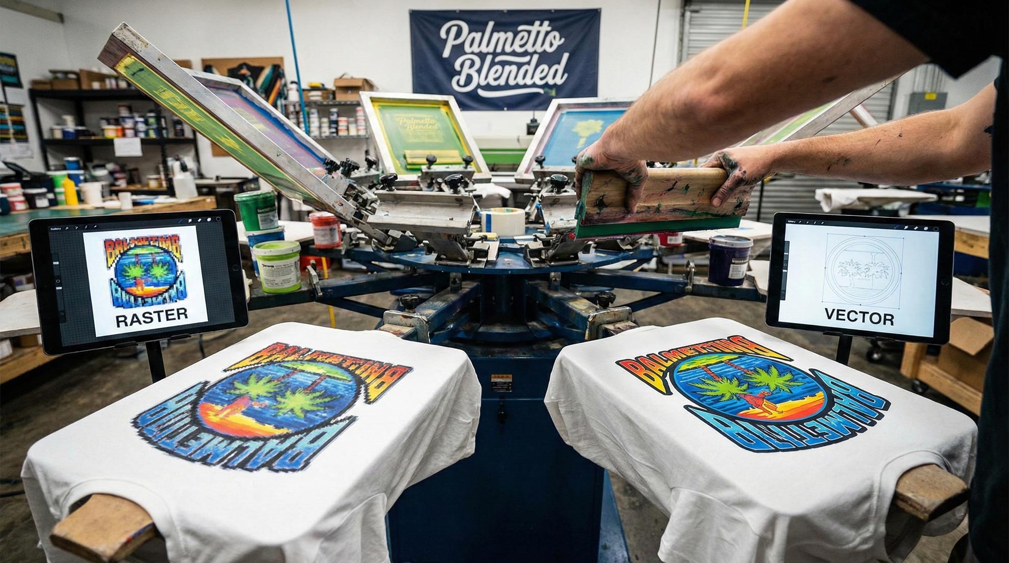 Raster vs. Vector: Why Screen Printers Require Vector Artwork (Updated